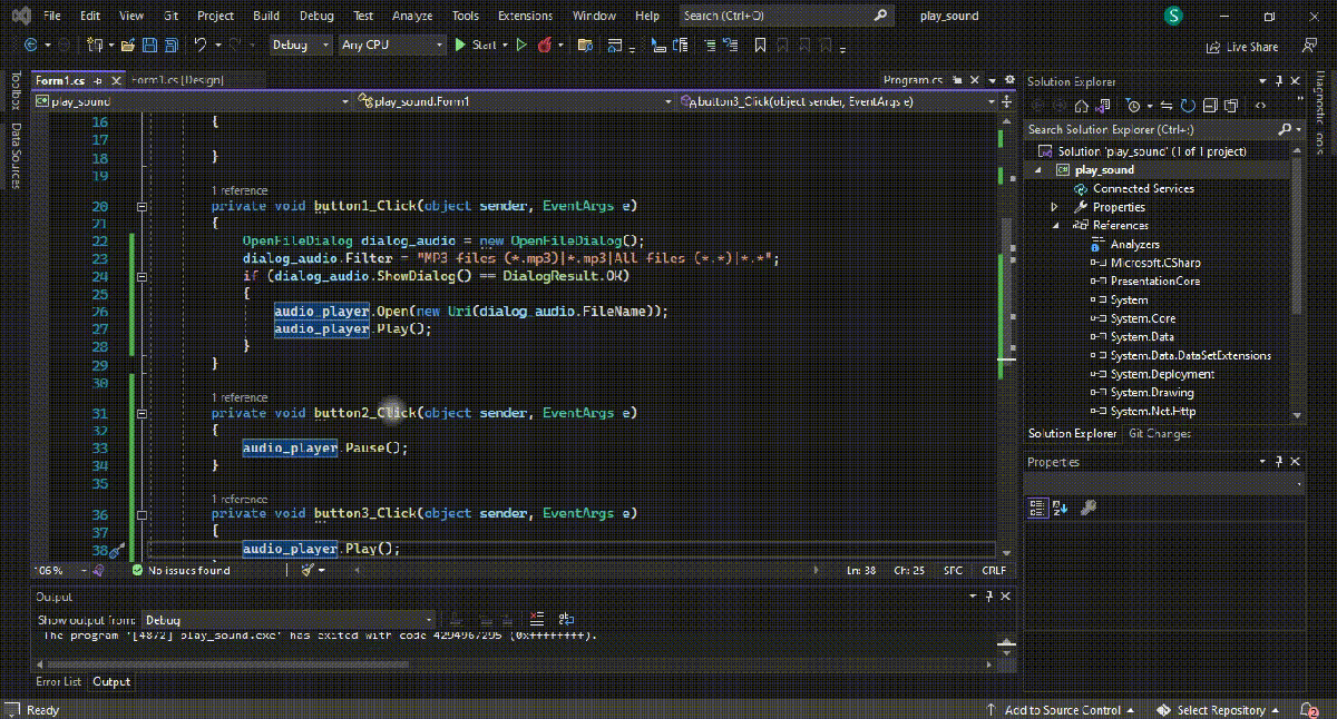 Play a Sound in C# | Delft Stack